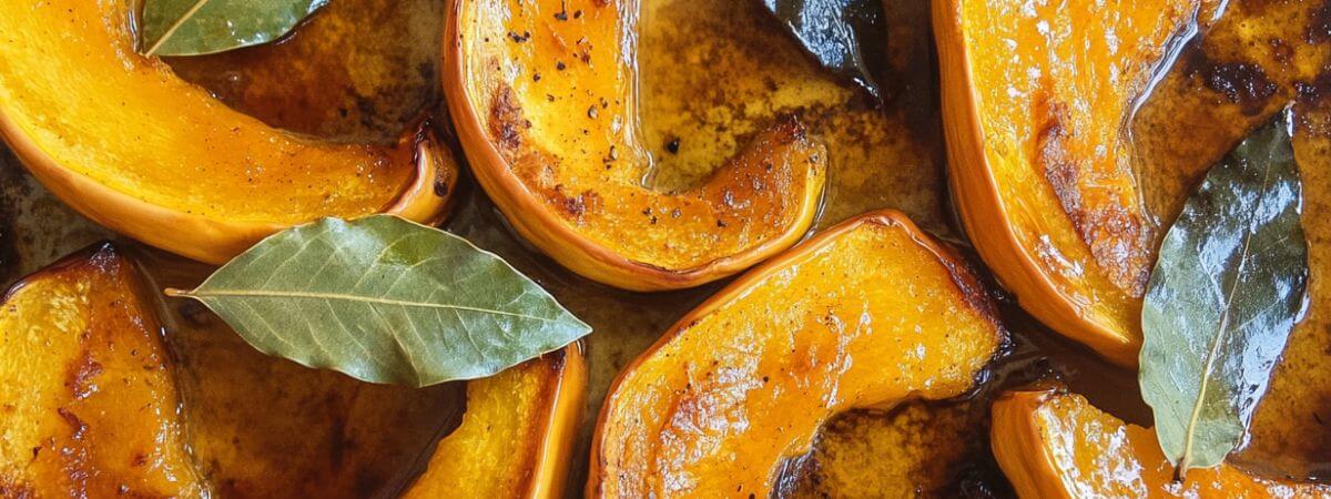 Courge rôtie au miel et aux épices - Recette savoureuse et saine